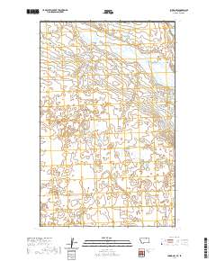 USGS US Topo 7.5-minute map for Loring NW MTSK 2020 – American Map Store