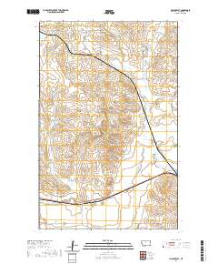 USGS US Topo 7.5-minute map for McCabe East MT 2020 – American Map Store