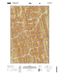 USGS US Topo 7.5-minute map for Our Lake MT 2020 – American Map Store