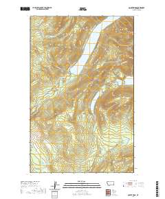 USGS US Topo 7.5-minute map for Quartz Ridge MT 2020 – American Map Store