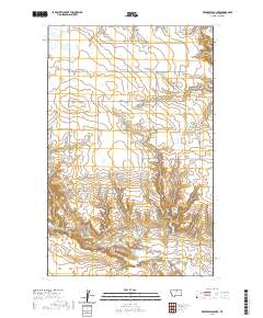 USGS US Topo 7.5-minute map for Reservoir Coulee MT 2020 – American Map ...