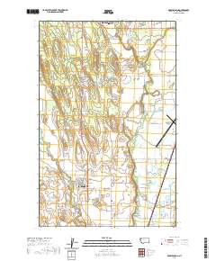USGS US Topo 7.5-minute map for Rose Crossing MT 2020 – American Map Store