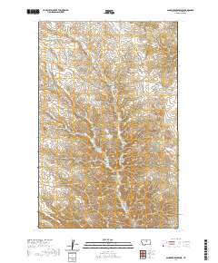USGS US Topo 7.5-minute map for Sandpiper Reservoir MT 2020 – American ...