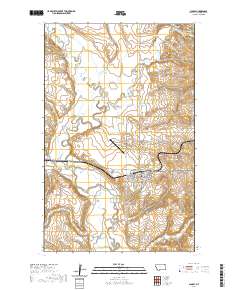 USGS US Topo 7.5-minute map for Scobey MT 2020 – American Map Store