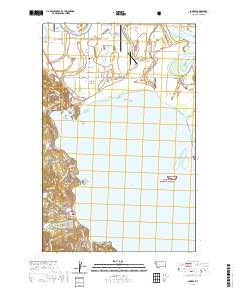 USGS US Topo 7.5-minute map for Somers MT 2020 – American Map Store