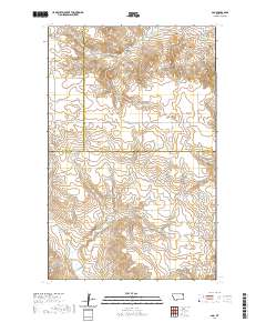 USGS US Topo 7.5-minute map for Soo MT 2020 – American Map Store