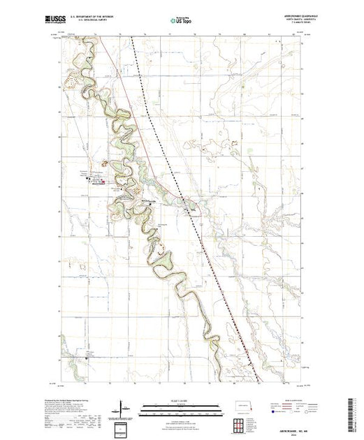 North Dakota USGS Topographic Maps – American Map Store