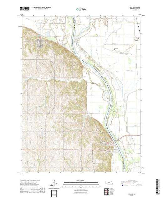 USGS US Topo 7.5-minute map for Peru NEMO 2021 – American Map Store