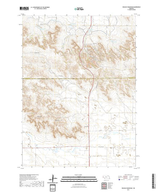 USGS US Topo 7.5-minute map for Wildcat Mountain NE 2021 – American Map ...