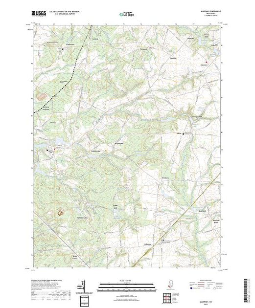 New Jersey USGS Topographic Maps – American Map Store