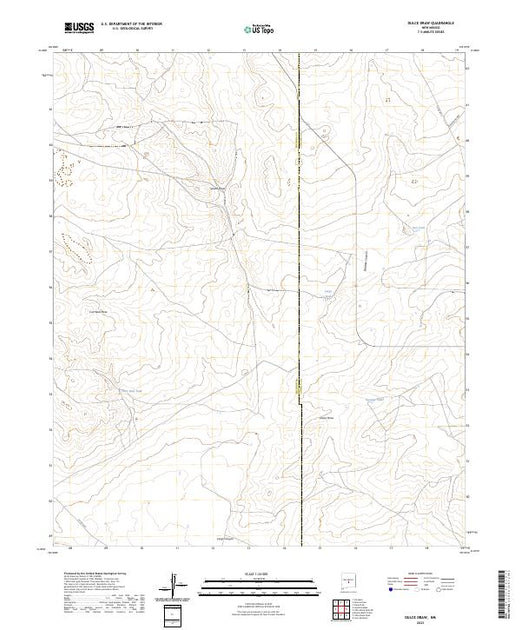 US Topo 7.5-minute map for Dulce Draw NM – American Map Store