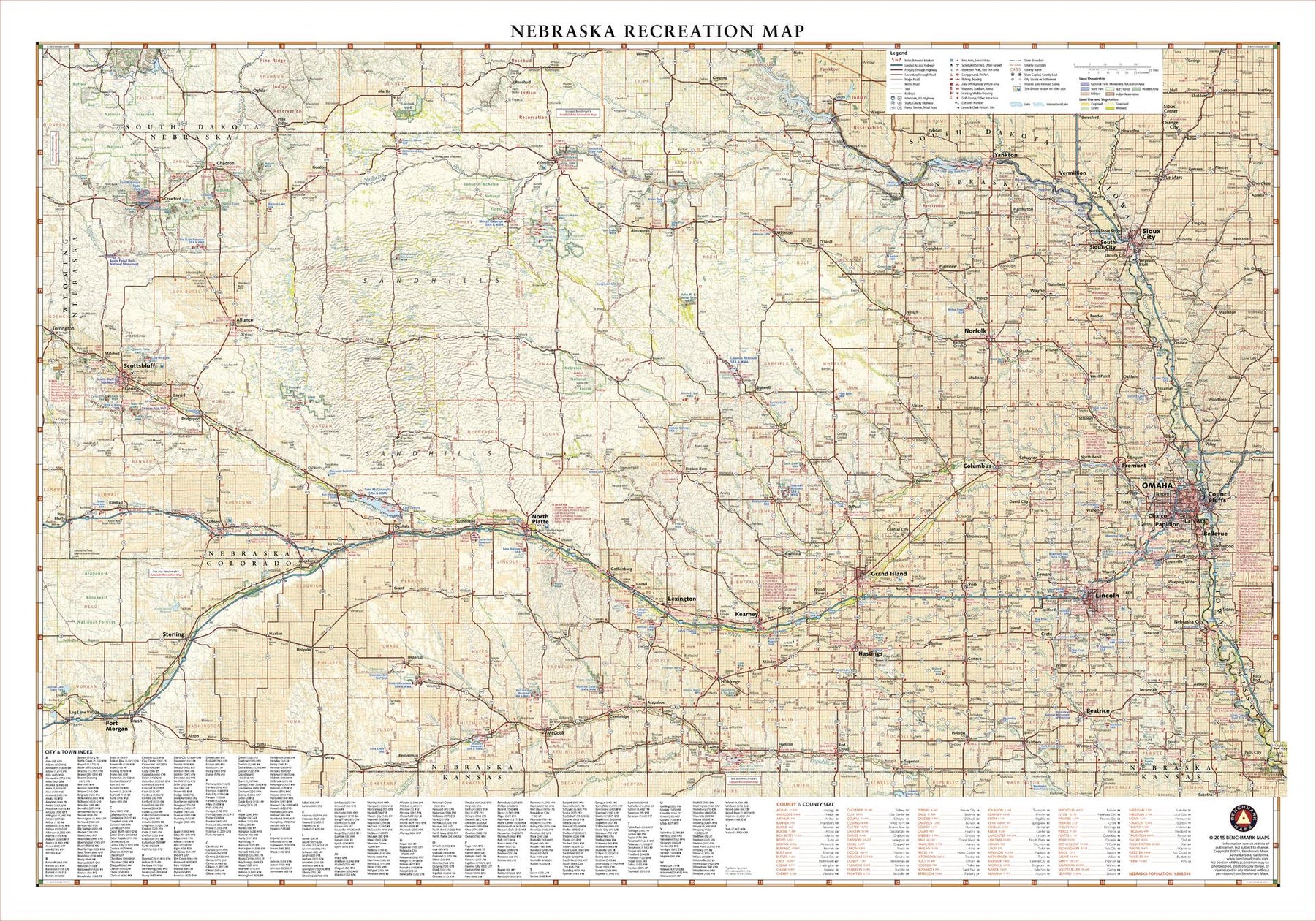 Platte River Nebraska Map 2 Regional Context For Water And Species
