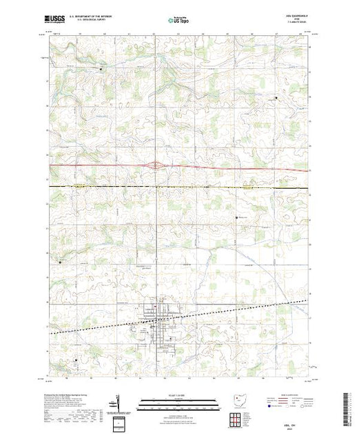 Ohio USGS Topographic Maps – American Map Store