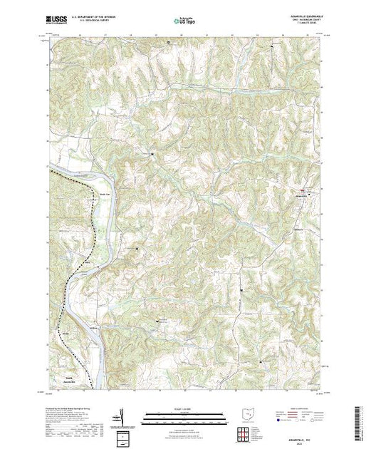 Ohio USGS Topographic Maps – American Map Store