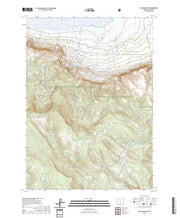 US Topo 7.5-minute map for Slide Mountain OR – American Map Store