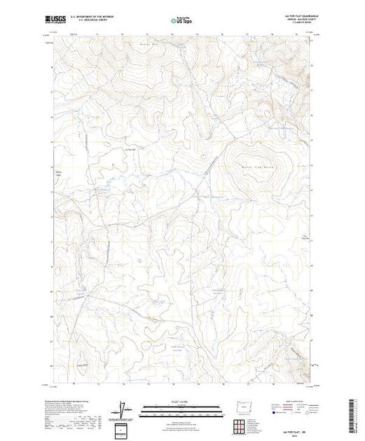 Oregon USGS Topographic Maps – American Map Store