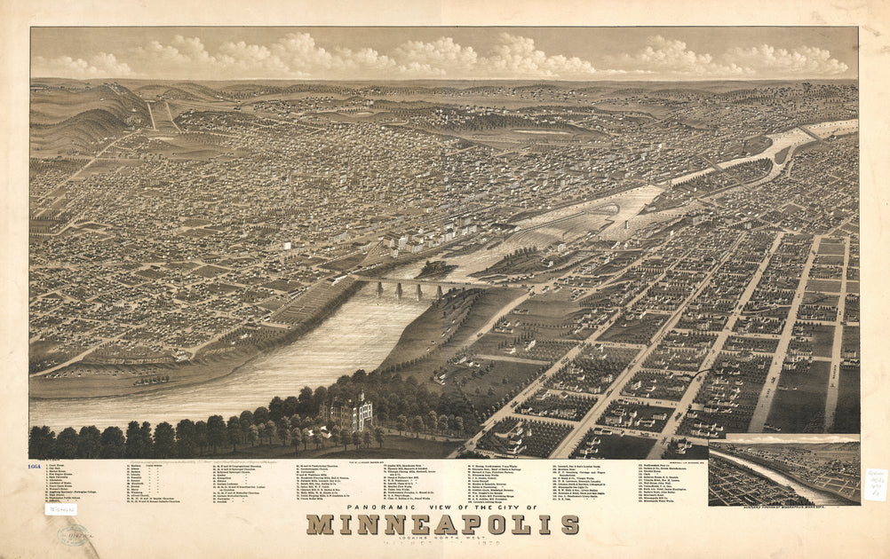 Minnesota Historical Maps – American Map Store