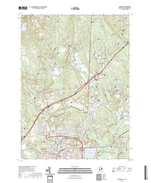 Rhode Island USGS Topographic Maps – American Map Store