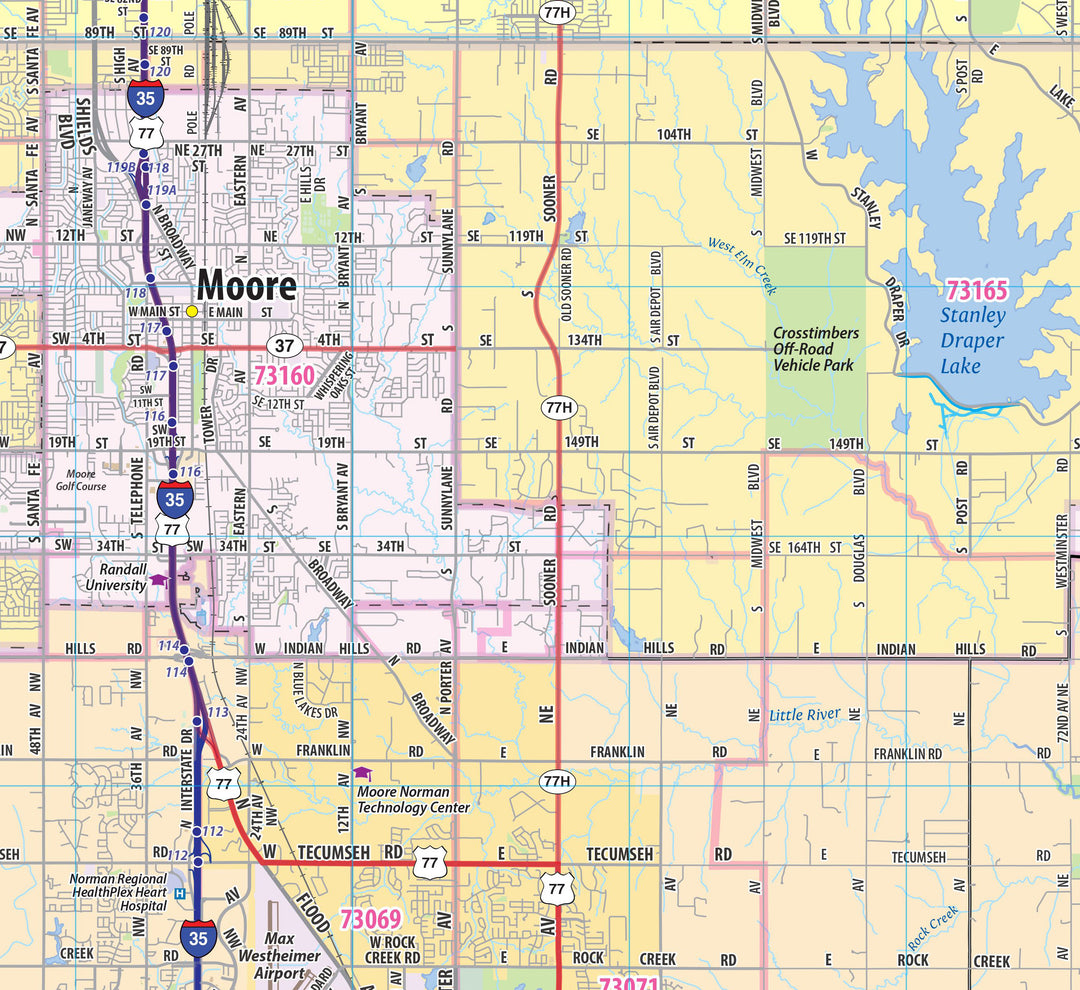Oklahoma Map With Cities OKC Zoo Master Plan: More Than 10 New