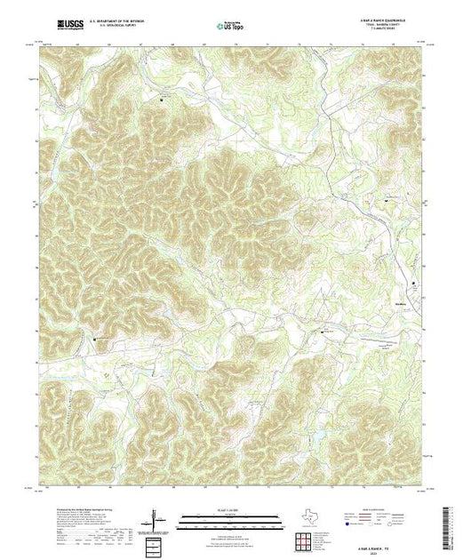 Texas USGS Topo Maps – American Map Store