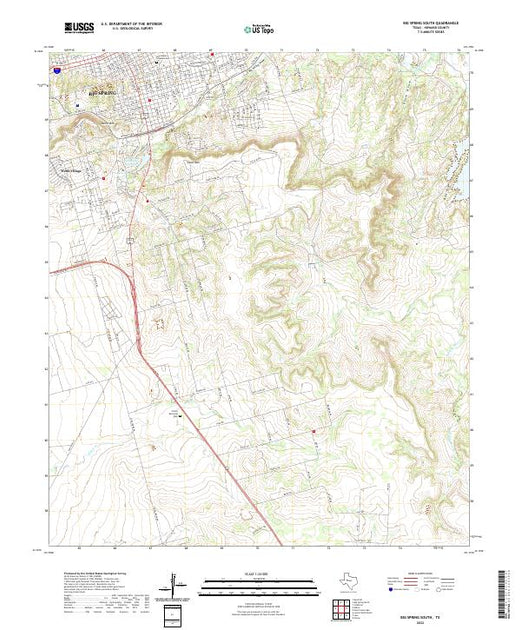 Texas USGS Topo Maps – Tagged "TXTOPO"– Page 20 – American Map Store