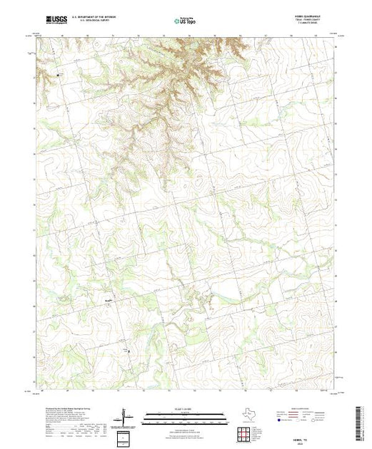 US Topo 7.5-minute map for Hobbs TX – American Map Store