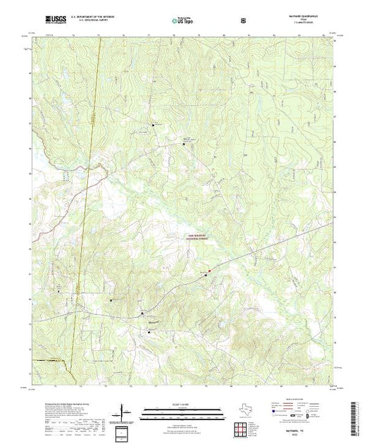 US Topo 7.5-minute map for Maynard TX – American Map Store
