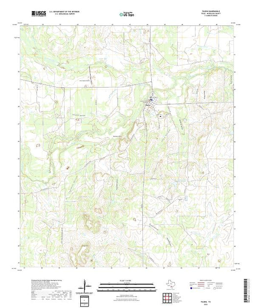 US Topo 7.5-minute map for Tilden TX – American Map Store