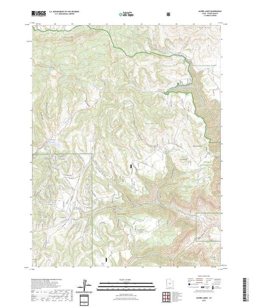 Utah USGS Topographic Maps – American Map Store