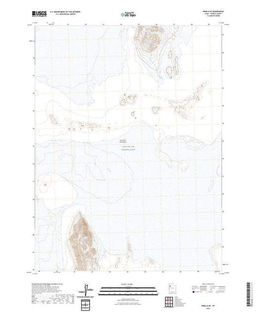 US Topo 7.5-minute map for Knolls SE UT – American Map Store