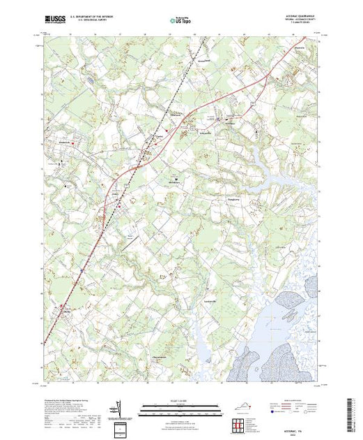 Virginia USGS Topographic Maps – American Map Store