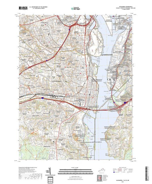 Maryland USGS Topographic Maps – American Map Store