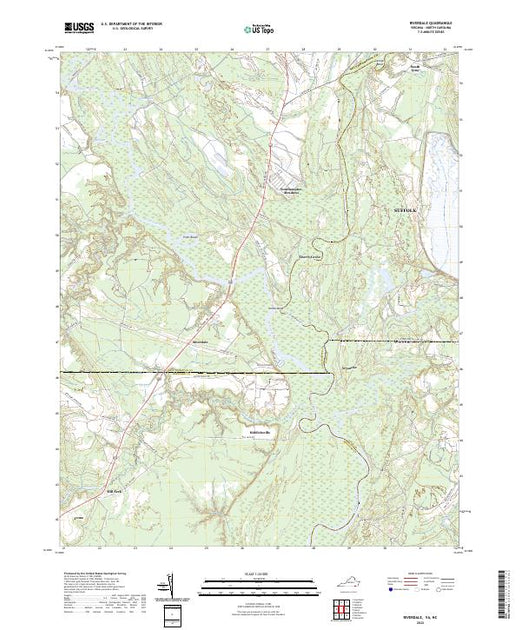 US Topo 7.5-minute map for Riverdale VANC – American Map Store