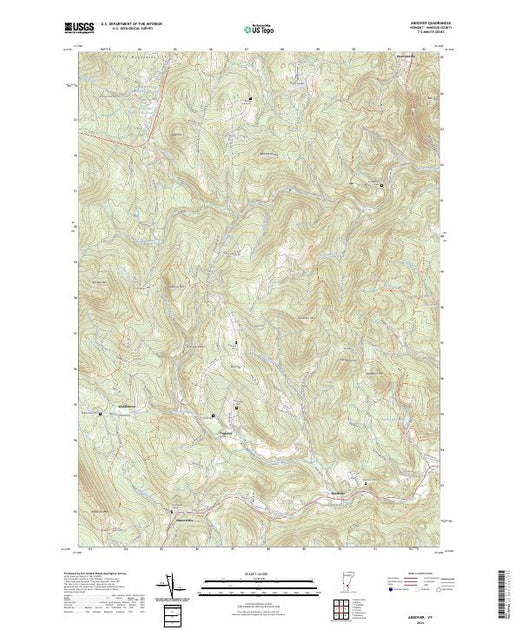Vermont USGS Topographic Maps – American Map Store