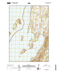 USGS US Topo 7.5-minute map for Saint Albans Bay VT 2021 – American Map ...