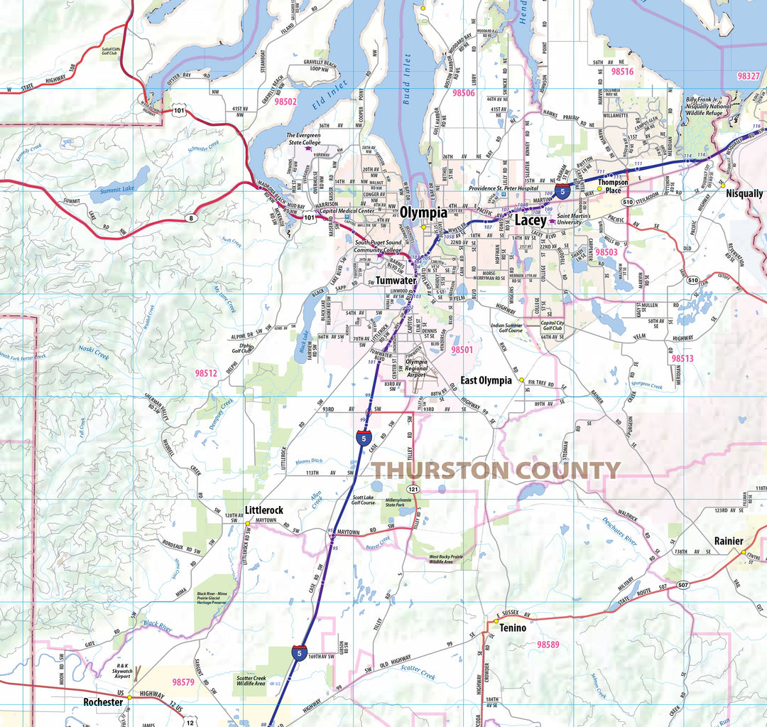 Greater Seattle Area Map