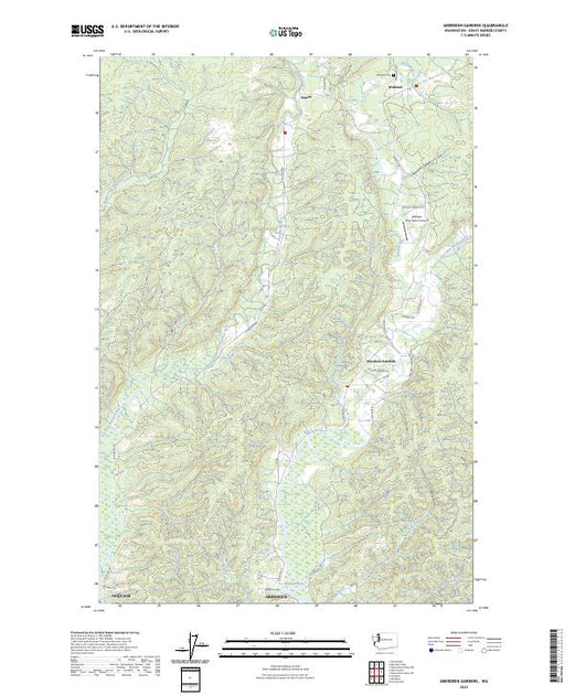 Washington USGS Topographic Maps – American Map Store