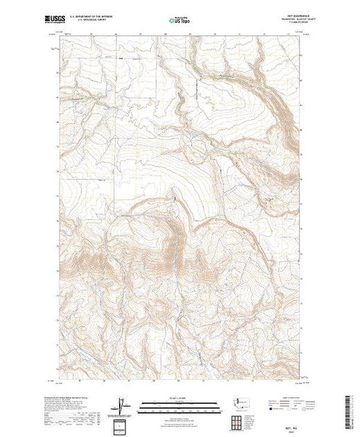 US Topo 7.5-minute map for Dot WA – American Map Store
