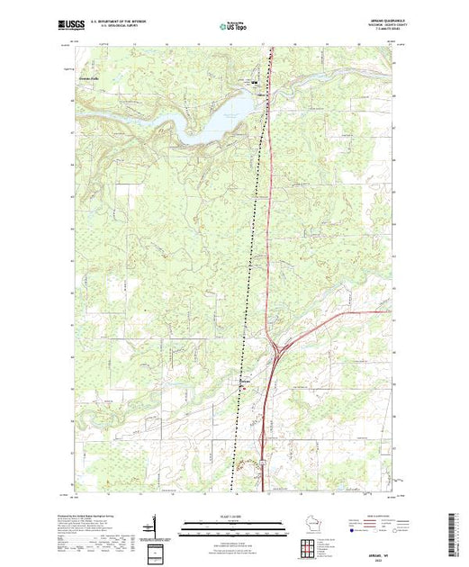 Wisconsin USGS Topo Map – American Map Store