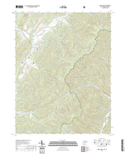US Topo 7.5-minute map for Paddy Knob WVVA – American Map Store