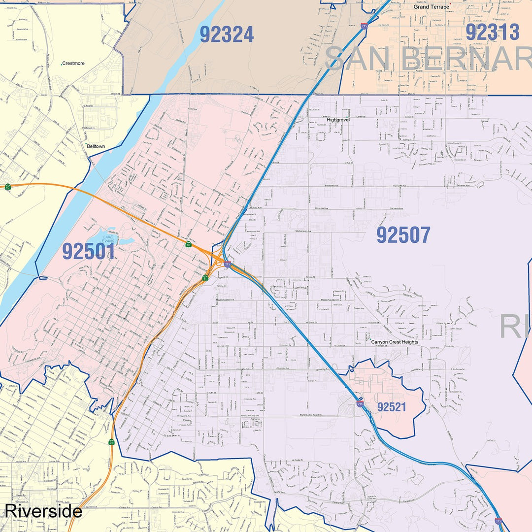 Zip Code Of Riverside California
