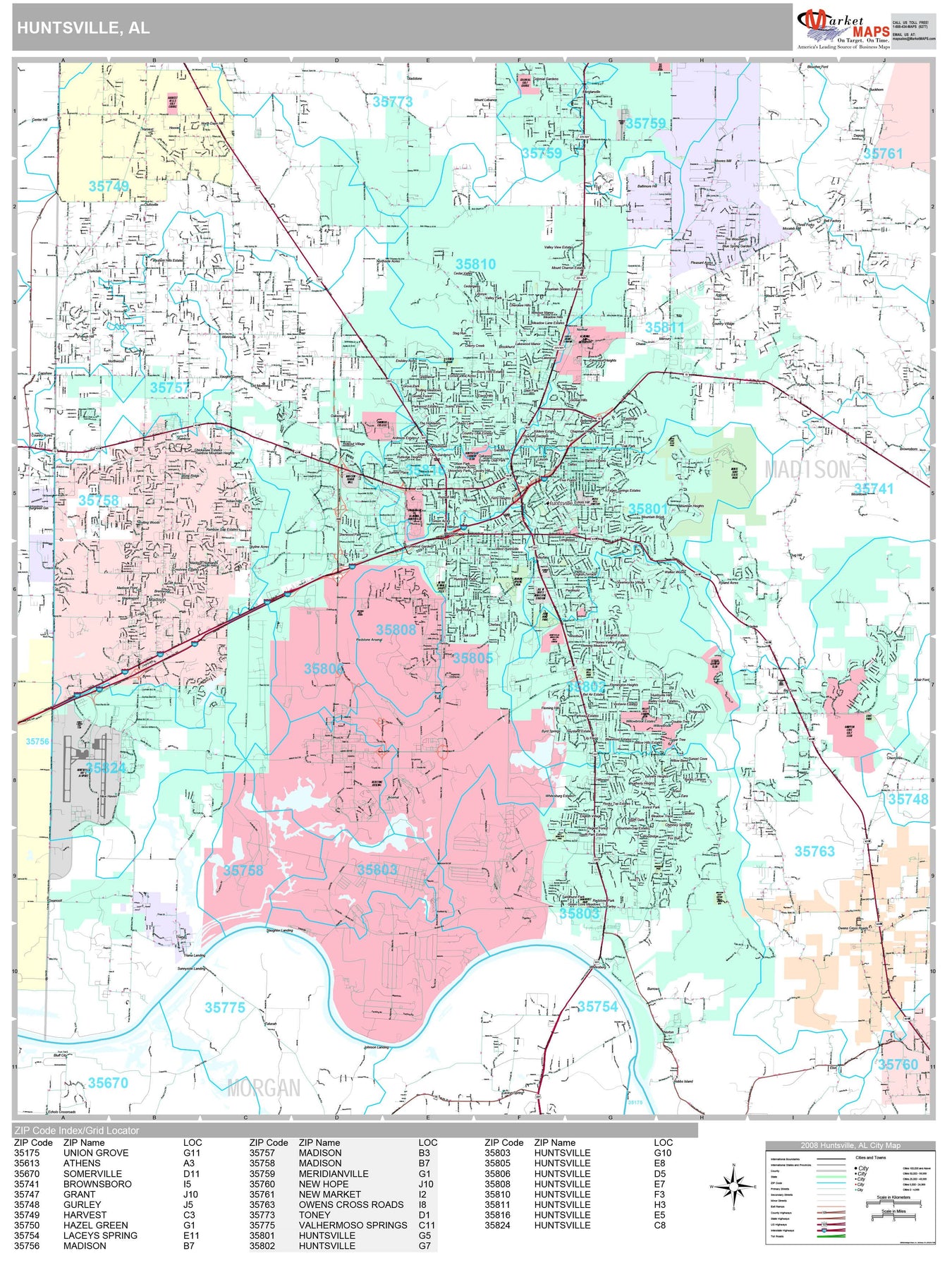 Huntsville Texas Zip Code Map