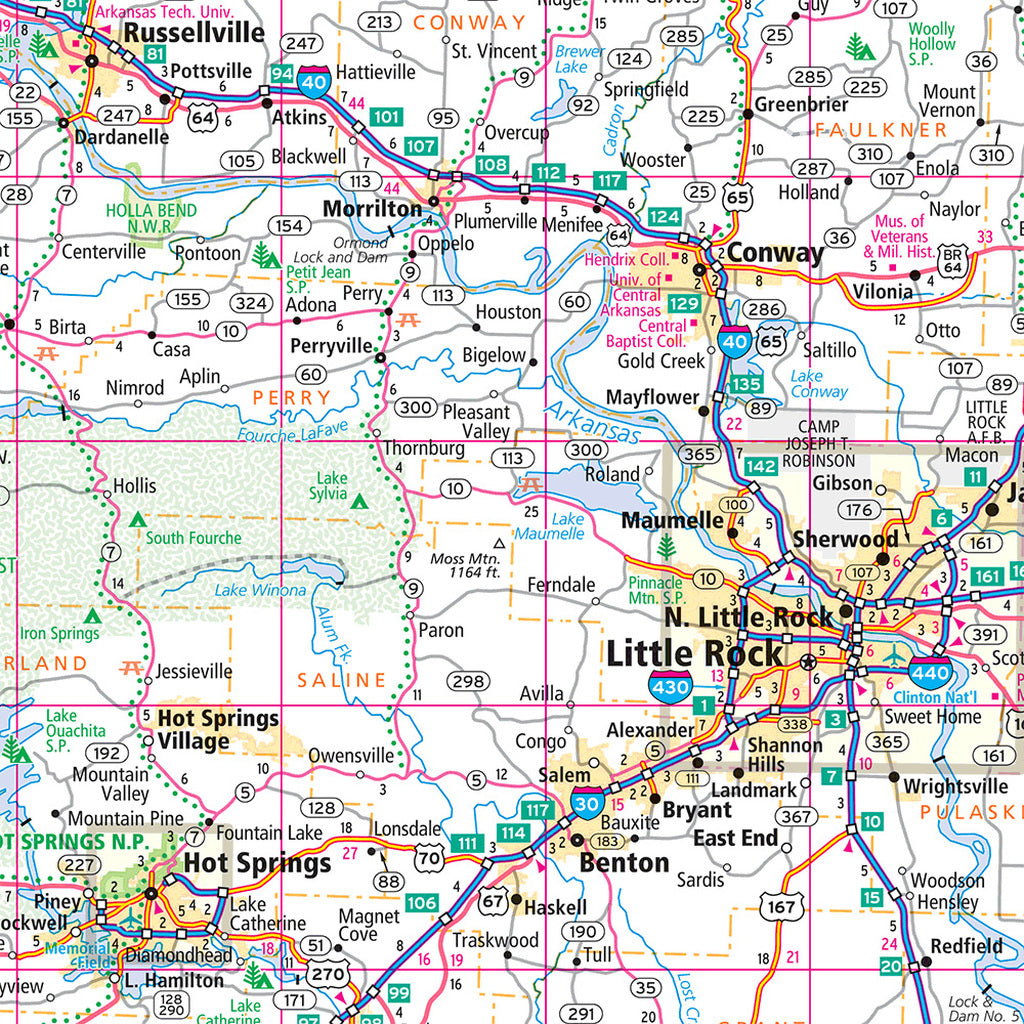 Map Of Arkansas