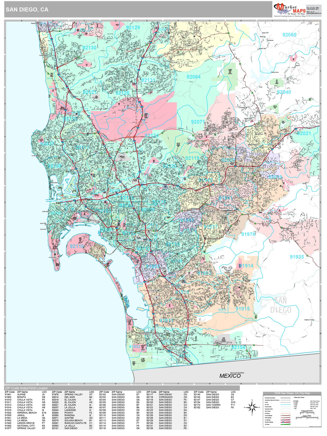 San Diego County Zip Code Map Printable Printable Maps