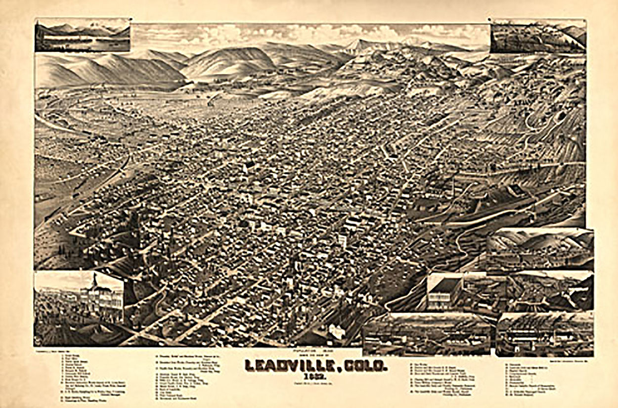 Leadville Colorado Map