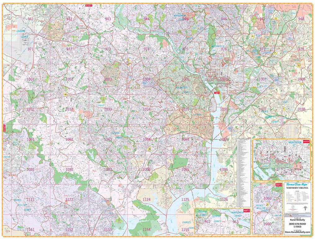 Map Of Northern Va And Washington Dc