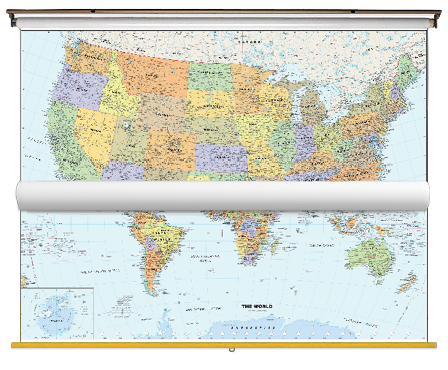 Educational Maps – Tagged "Classroom Maps"– American Map Store