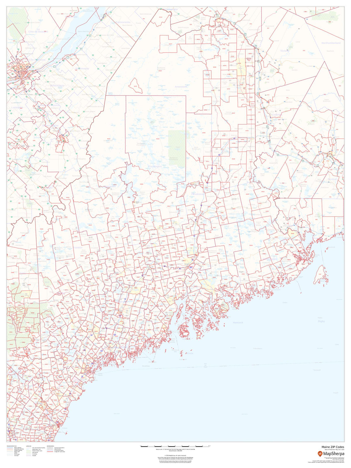 Zip Code For Bridgton Maine