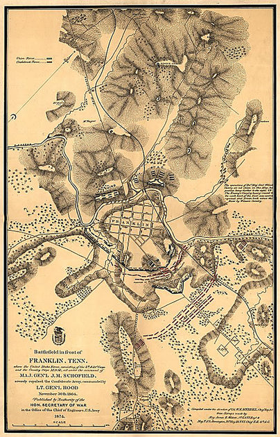 Tennessee Historical Maps – Tagged "Civil War: Tennessee Civil War ...