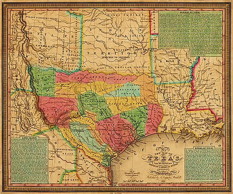 Texas Antique Maps – Tagged "Texas: Historical Maps"– American Map Store